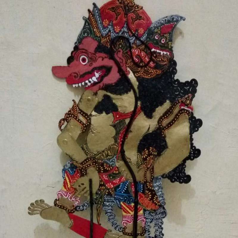 Jual WAYANG KULIT BUTO PATIH (kualitas I) di Seller Manunggal jaya art ...