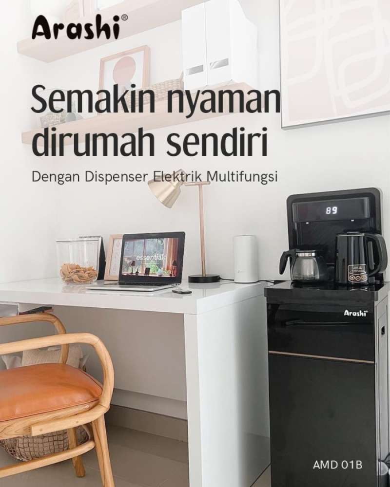 Promo Dispenser Air Galon Bawah Arashi Amd01B Dengan Touchscreen Dan Remote Diskon 23% di Seller ...