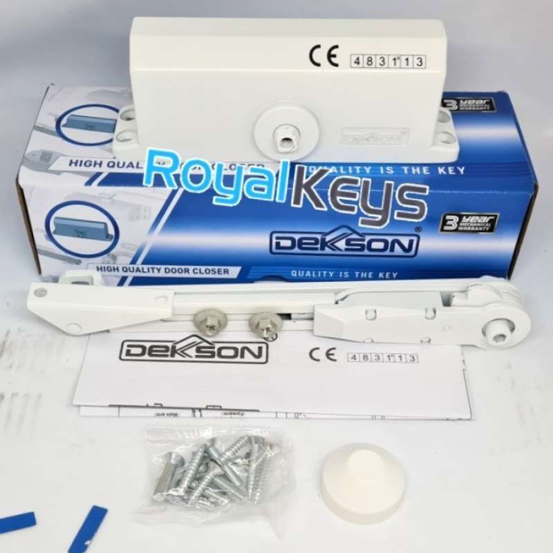 Promo Door Closer Dekson Dekkson Dcl 300 Ho White Putih Penutup Pintu ...