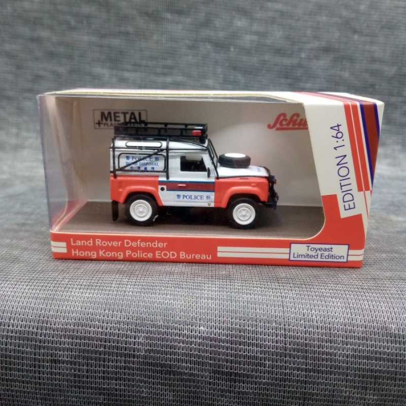 Promo Schuco 1/64 Land Rover Defender “Hong Kong Police EOD Burea ...