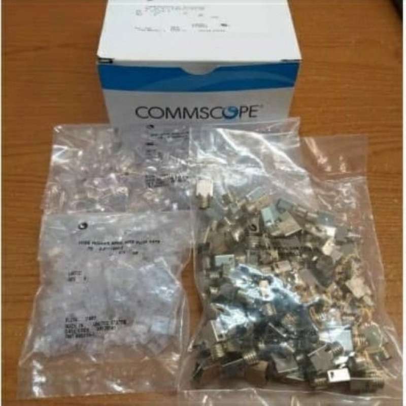 Promo AMP Commscope ORIGINAL connector cat6 Diskon 33% di Seller ...