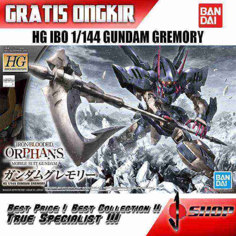 Jual HG IBO 1/144 GUNDAM GREMORY di Seller J-SHOP INDONESIA - Gundam Fort | Blibli