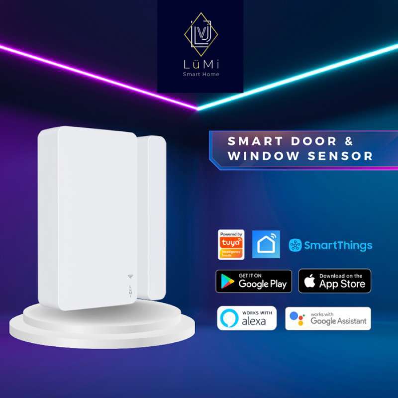 Promo Lumi Smart Door&Window Sensor Wifi Android/Ios Support -Smart ...
