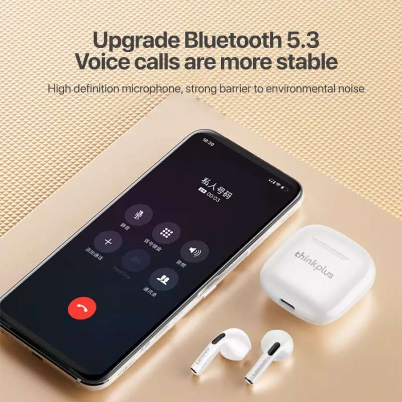 Jual Lenovo Thinkplus Lp Tws True Wireless Earbuds Headset Bluetooth Di Seller Queen Id