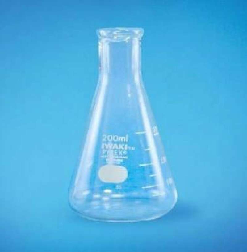 Promo Erlenmeyer Flask 2000 Ml Iwaki Pyrex / Gelas Erlenmeyer Iwaki ...