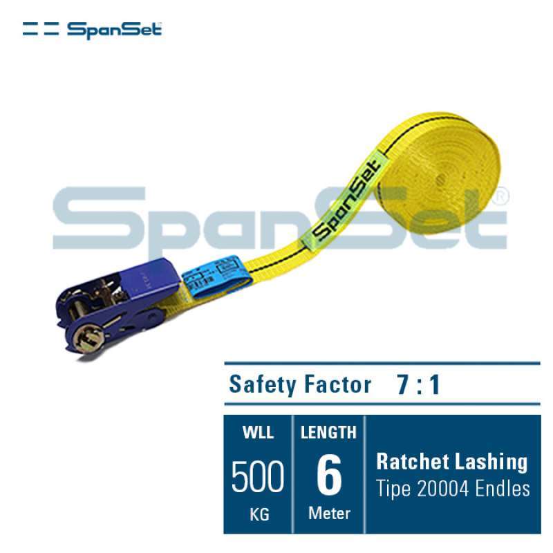 Promo Spanset Ratchet Lashing Tipe 20004 Endless Kapasitas Ikat 500kg ...