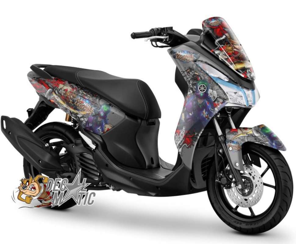 Jual Decal Stiker Full Body Motor yamaha LEXI 125 - Mobile Legend ...