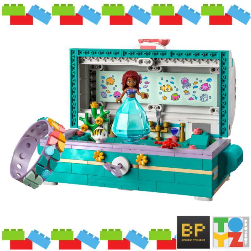 Jual Lego 43229 Disney - Ariel's Treasure Chest - Original di Seller ...