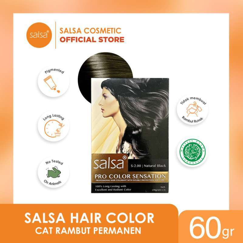 Jual Salsa Hair Color Pro Color Sensation - Cherry Red Di Seller ...
