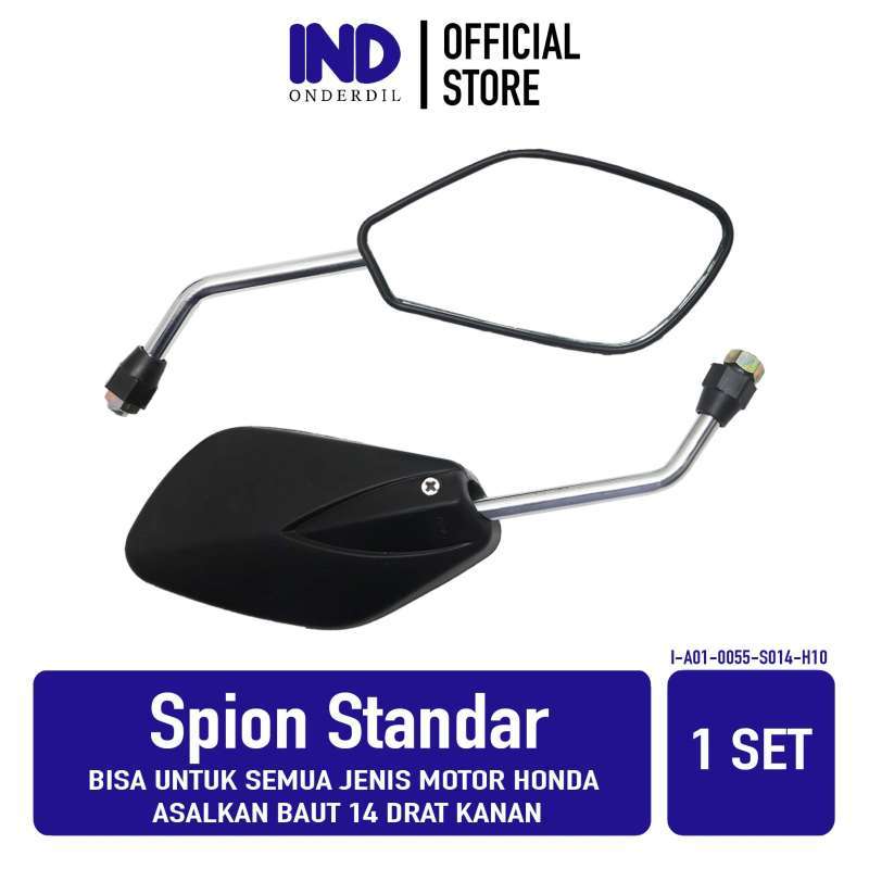 Jual Spion Kaca Mirror Cermin Standart Model Shogun SP Untuk Motor ...