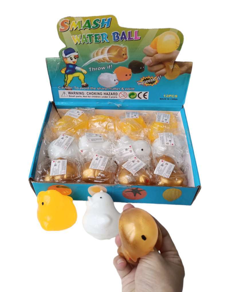 Promo Mainan Squishy Anti stress Bantingan Splash Ball Anak AYAM Diskon ...