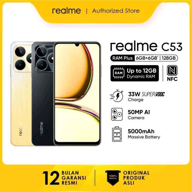 Jual Realme C66 Spesifikasi Original, Murah & Diskon Harga April 2024 | Blibli