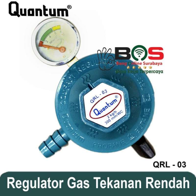 Promo Regulator Gas Low Pressure Quantum Tekanan Rendah Single Lock Qrl ...