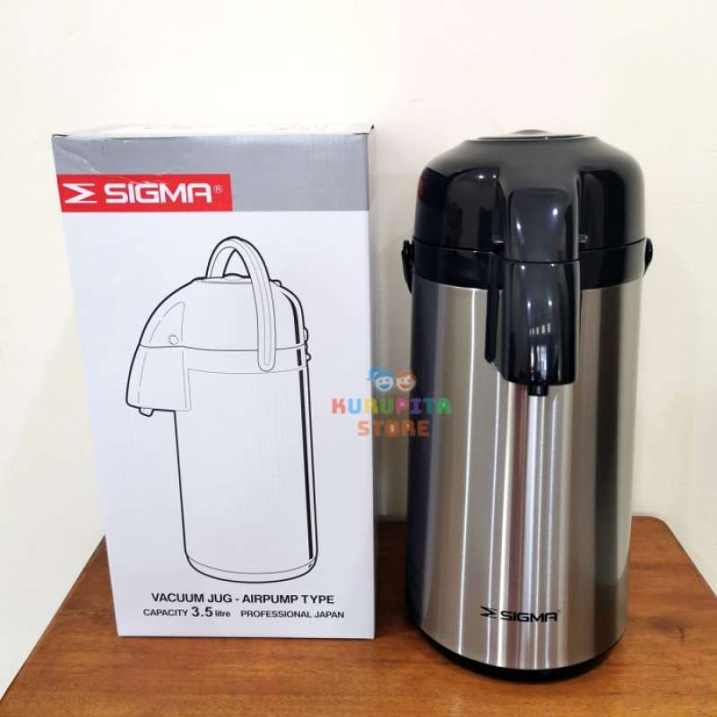 Promo Termos Pompa Air Panas Sigma 3.5 L Panas Tahan Lebih Lama Diskon ...