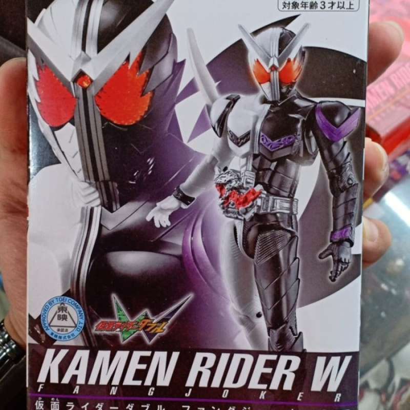 Jual RKF Kamen Rider double W fang joker figure NOT shf shodo so do ...