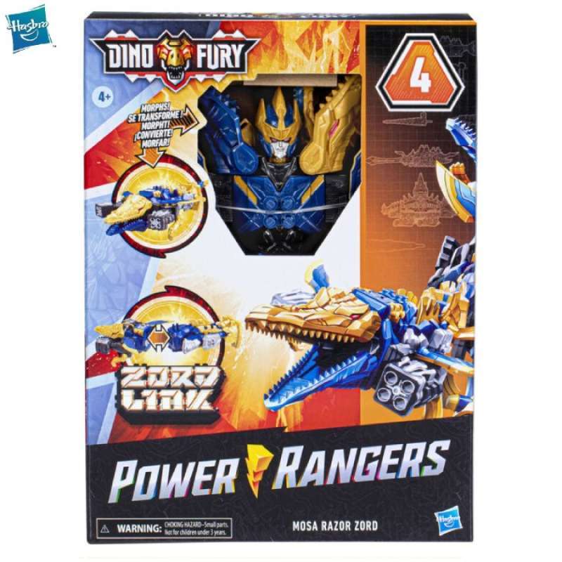Jual POWER RANGERS Dino Fury Mosa Razor Zord Morphing Dino Robot di ...