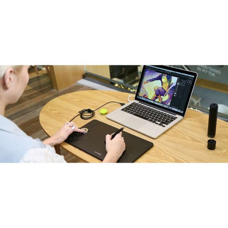 Promo Xp-Pen Deco02 Graphics Digital Drawing Tablet With P06 Passive ...