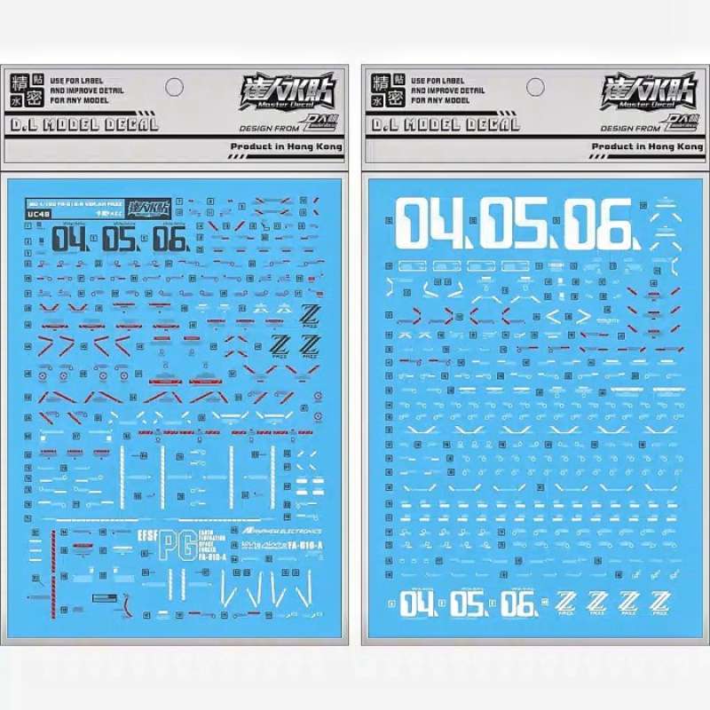 Promo Mg Full Armor Zz Gundam Ver.Ka Water Decal Dl Model Decal Diskon ...