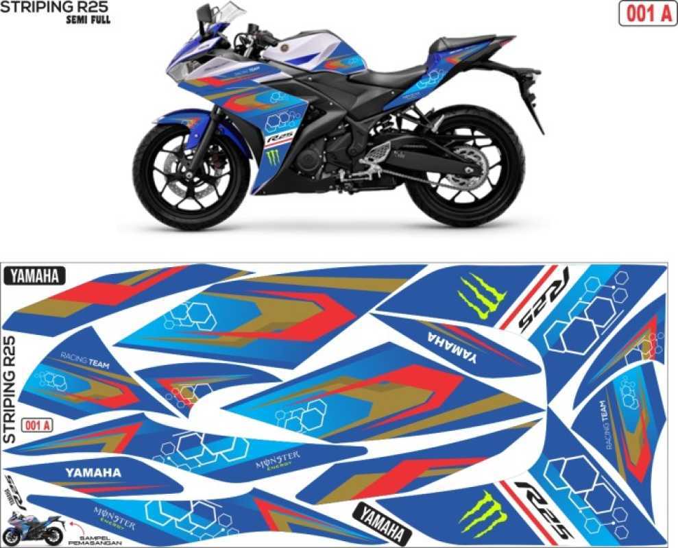 Promo Sticker Striping R25 Semi Decal Diskon 23% Di Seller Berkah ...