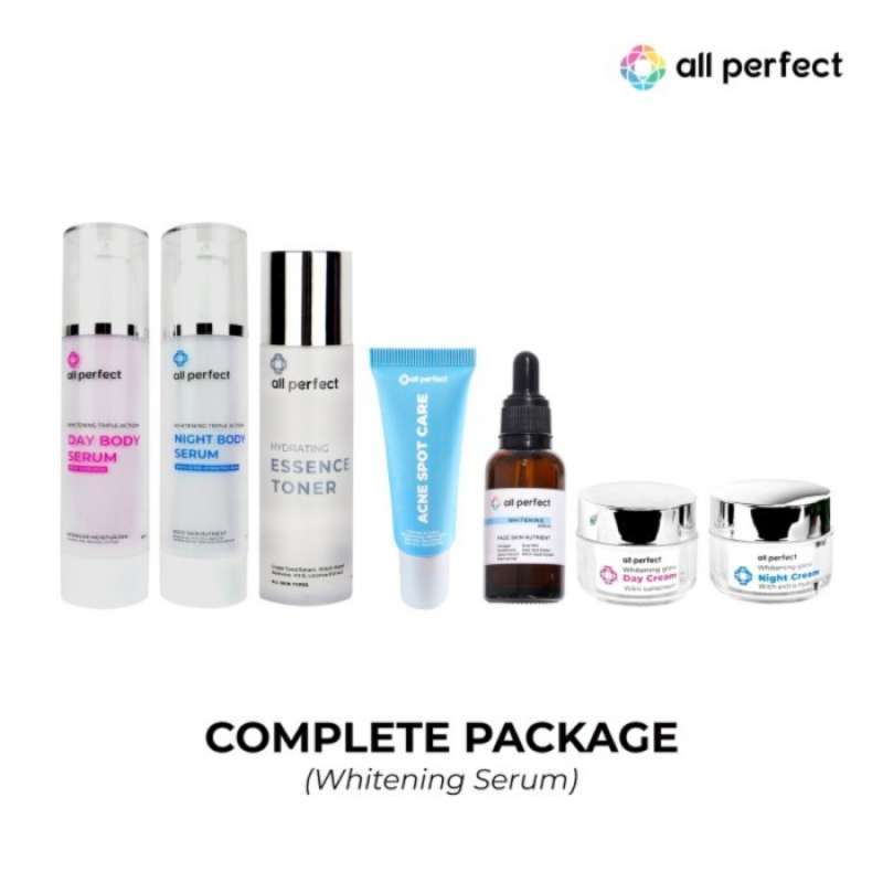 Promo All Perfect Complete package Whitening Serum Diskon 23% di Seller ...