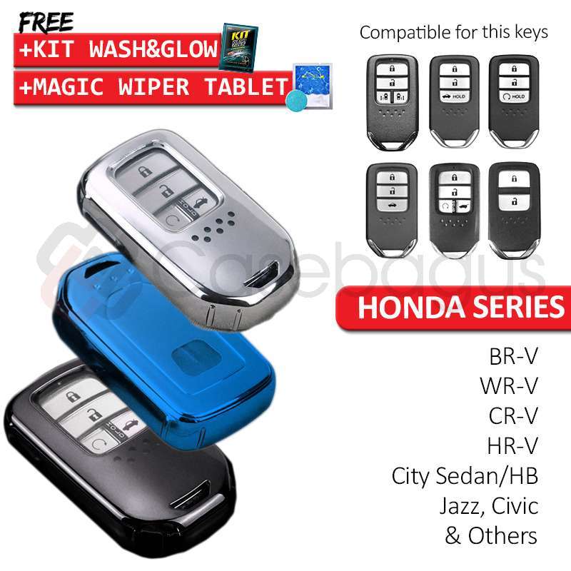 Jual Honda WRV E RS 2022 2023 2024 - Glossy Case Kunci Mobil Key Cover ...
