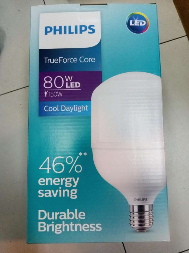 Promo Philips LED Bulb Jumbo TForce Core HB 80 Watt E40 Diskon 33% di ...