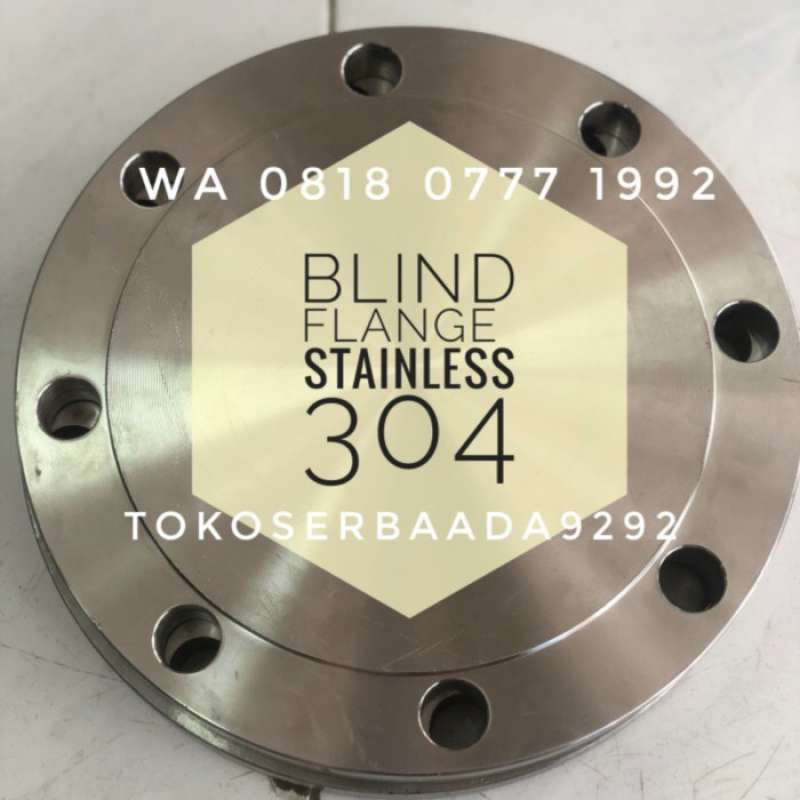 Promo Blind Flange Stainless 304 (sus 304) 1 Inch ; Jis 10k -flange Buta Diskon 33% Di Seller ...
