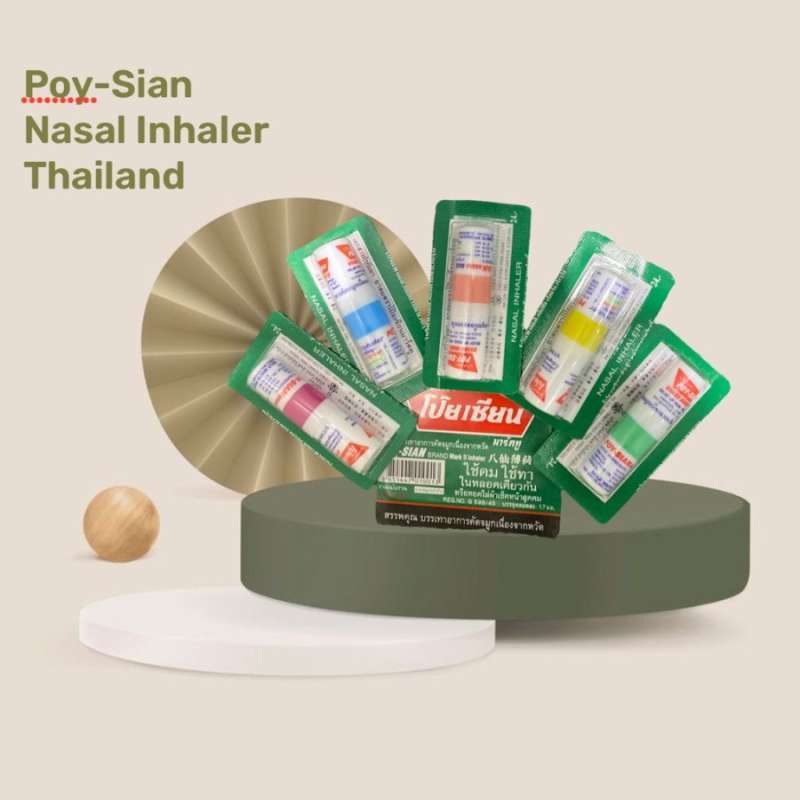 Jual Poy-Sian Nasal Inhaler Thailand di Seller Redgreen - Sumurboto ...