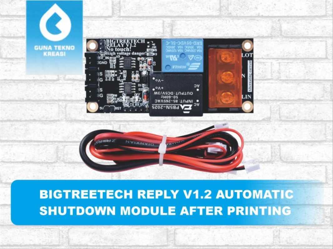 Promo Bigtreetech Reply V1.2 Automatic Shutdown Module After Printing ...