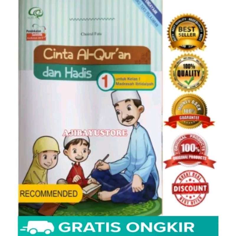 Jual Buku Cinta Al Quran Dan Hadis 1 Untuk Kelbuku Cinta Al Quran Dan
