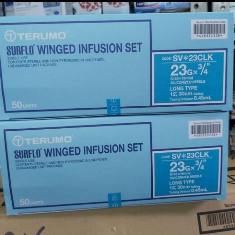 Jual Wing Needle 23G Terumo Isi 50Pcs di Seller Bergas Selalu - Cikoko ...
