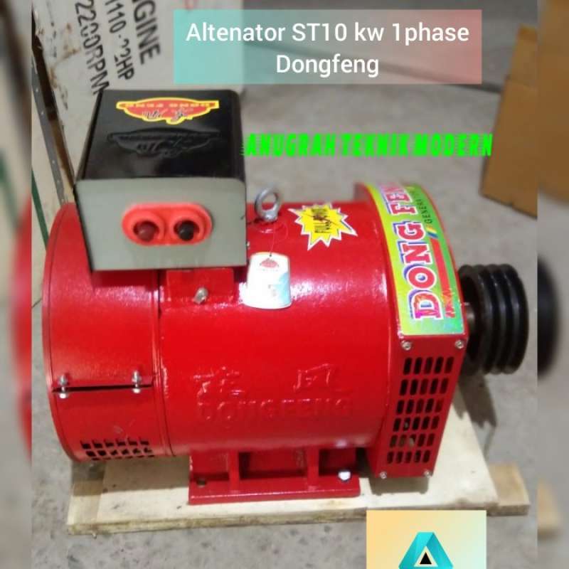Promo Dinamo genset 10kva 1phase Alternator Dongfeng ST10 Diskon 23% di ...