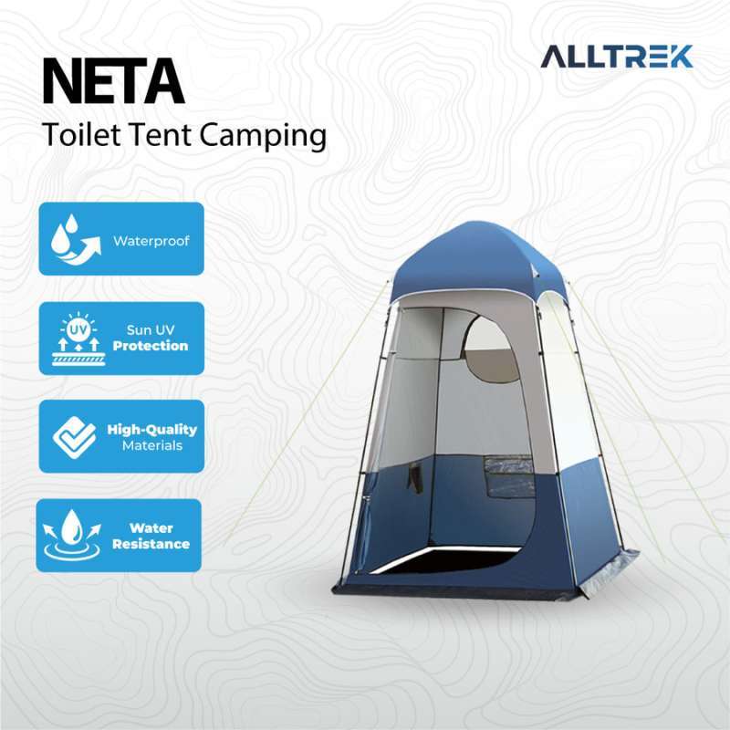 Jual ALLTREK Tenda Toilet NETA Toilet Tent Camping Mobile Changing ...