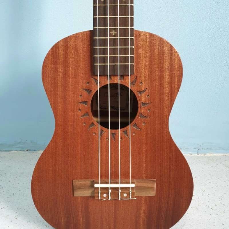 Jual Ukulele Tenor Ukir Cowboy Original Ukuran 25 Inch Coklat Tua Murah ...