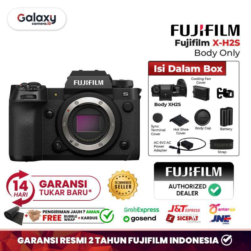 Jual Fujifilm X-H2S Body Only Mirrorless XH2S X H2S Kamera Garansi ...