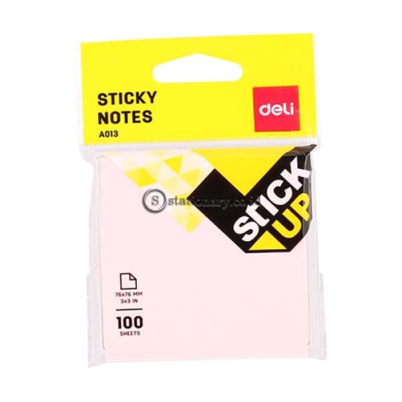 Jual Deli Memo Tempel Medium Sticky Notes 100 Lembar/pad Kertas Tulis ...
