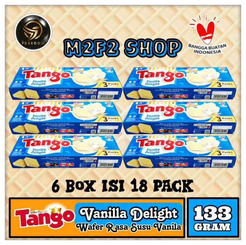 Promo Tango Wafer Vanilla Delight | Krim Susu Vanila Box - 133 Gr ...