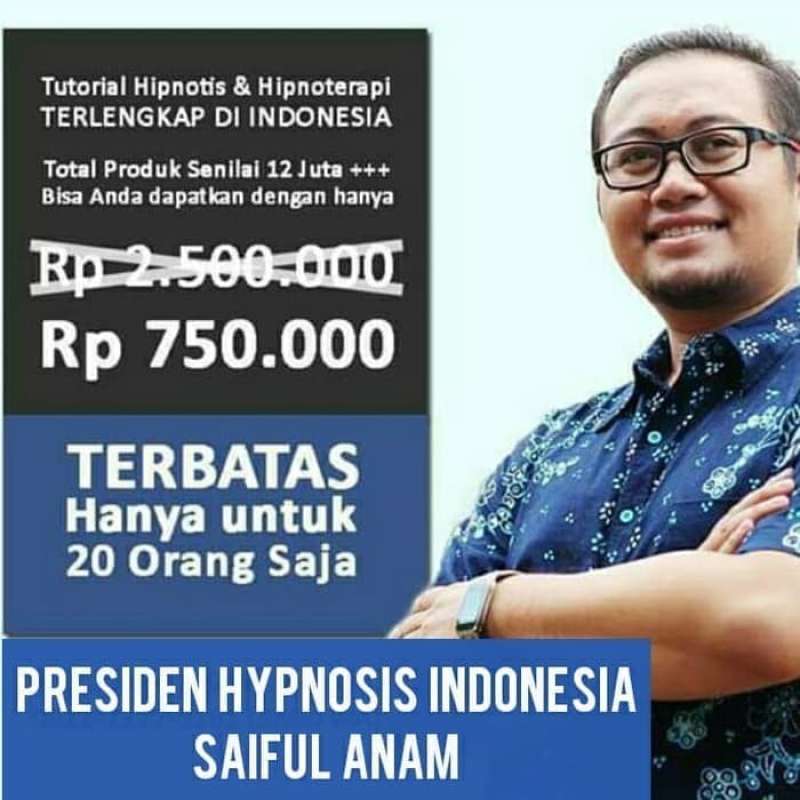 Promo Paket Ultimate Hypnosis Syaiful Anam Diskon 33% Di Seller Gempita ...