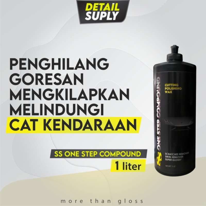 Jual Ss One Step Compound 1 Ltr - Cutting Polishing Wax All In One ...
