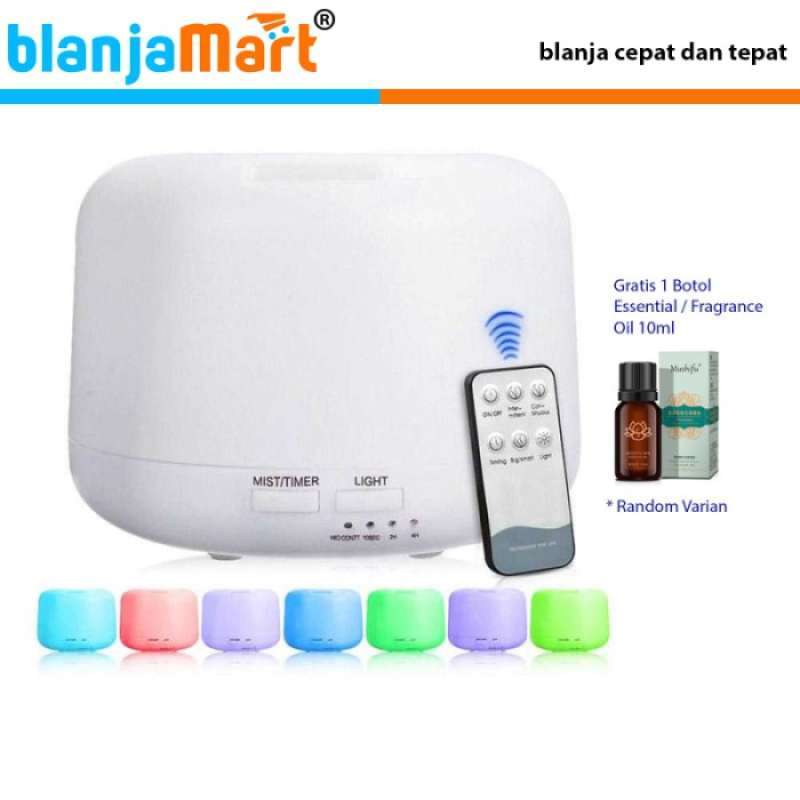 Promo Humidifier 500Ml Ultrasonic 7 Led Color With Remote Control Diskon 26% di Seller Primadona ...