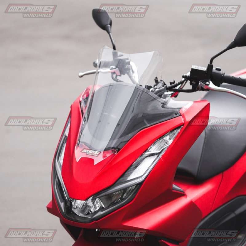 Promo Visor Windshield Pcx160 Super Jenong Tebal 3 Mili By Docilworks ...