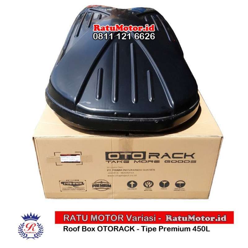 Promo OTORACK Roof Box tipe PREMIUM Kapasitas 450L Rak Bagasi Rooox ...