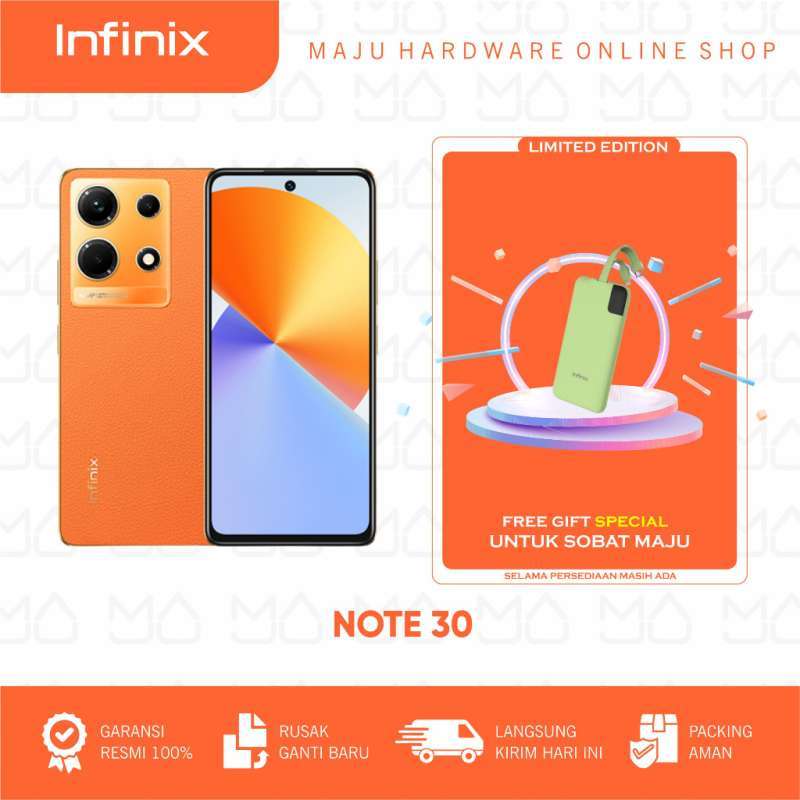 Jual Infinix Note 30 Terbaru Spesifikasi Original, Murah & Diskon Harga Mei 2024 | Blibli