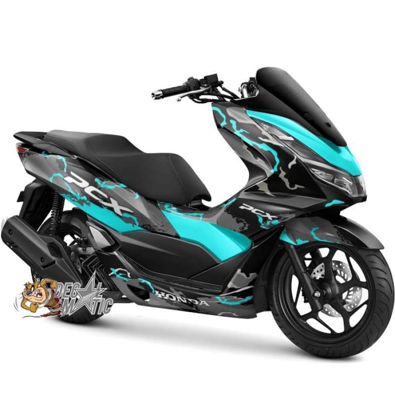 Jual Decal Stiker Full Body Motor Honda PCX 160 PCX150 Grafis Abstrak ...