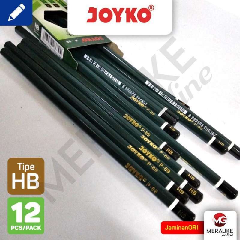 Jual Pensil Joyko P-89 | HB | 1 Box 12 Pcs di Seller Merauke Online ...