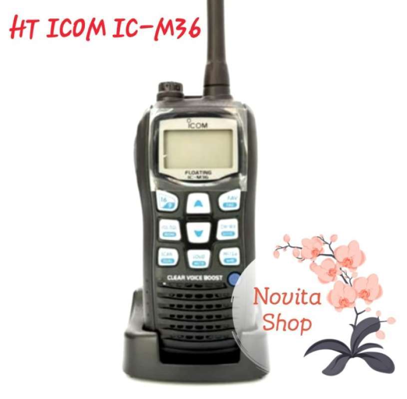Jual RADIO HT ICOM IC-M36 MARINE VHF HANDY TALKY MARINE TRANCEIVER di Seller Elekto Store - Tugu ...