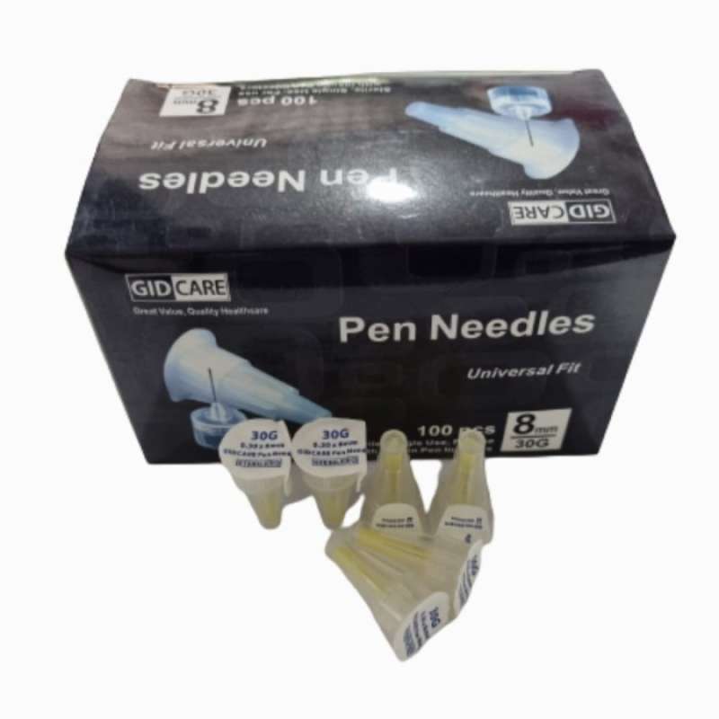 Promo Jarum Insulin - Pen Needle 8m / 30 G Gidcare Diskon 13% Di Seller ...