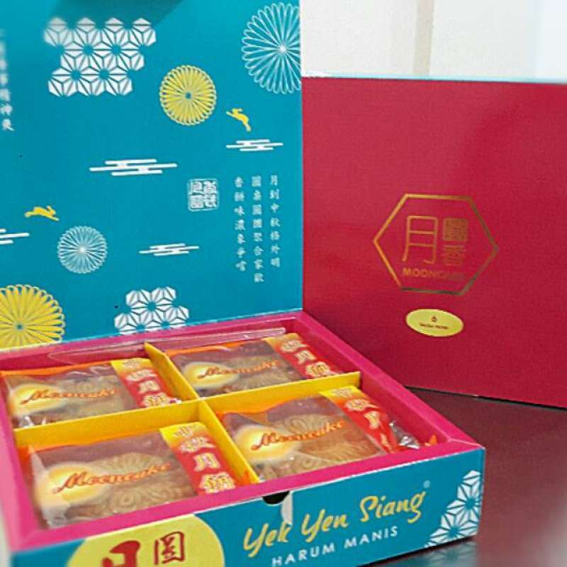 Jual Kue bulan yek yen siang mooncake Tausa Hitam / Putih / Telur ...