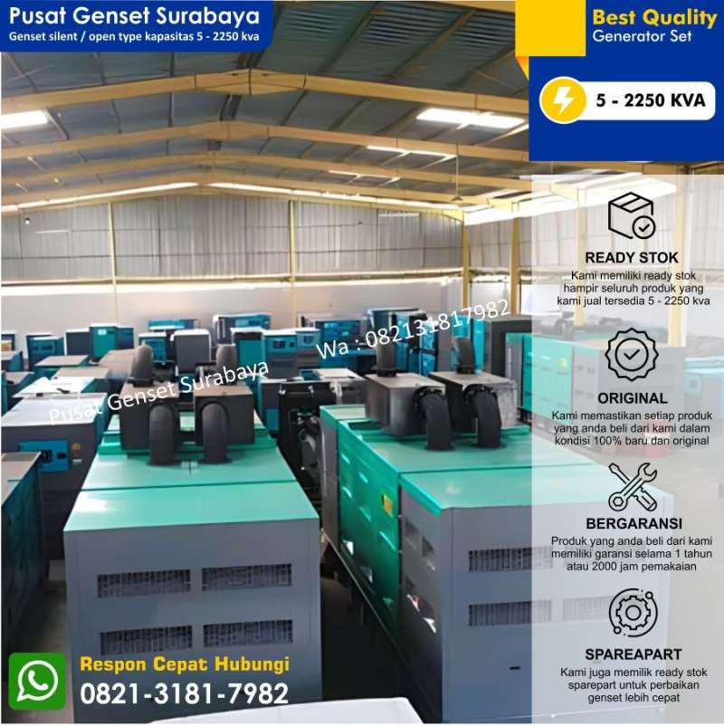 Jual GENSET 150 Kva -Cummins Isuzu Lengkap Perkins di Seller GUDANG GENSET SURABAYA - Asemrowo ...