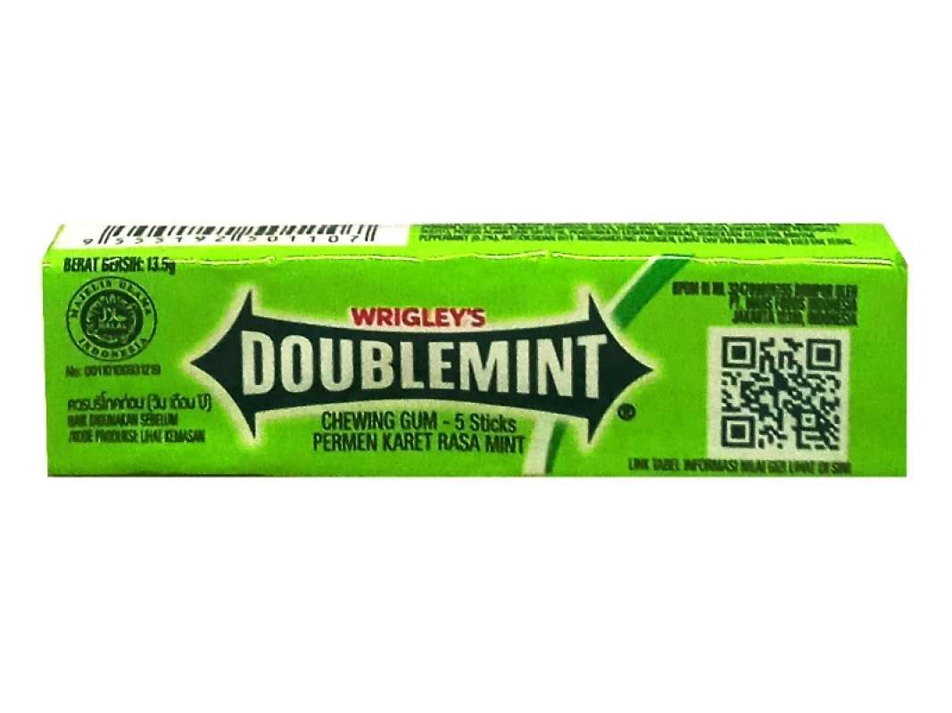 Jual Permen Karet Stick Wrigleys Doublemint Peppermint Di Seller ...